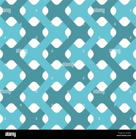 Plexus Tapes Seamless Pattern Abstract Background Of Weavings Retro Fabric Ornament Stock