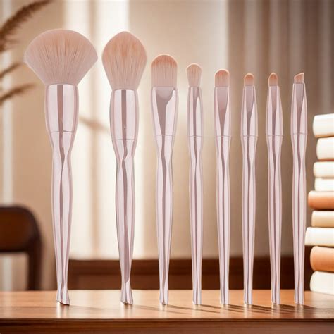 12pcs Soft Blue Makeup Brush Set Dada