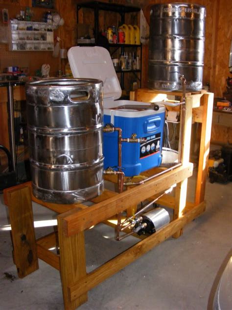 Gravity Fed Home Brewing Stand