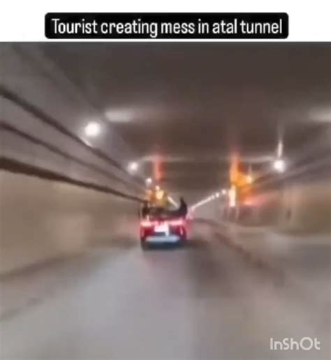 Yet Again Tourists At Atal Misbehaving 8th Jan Fined 3500 R