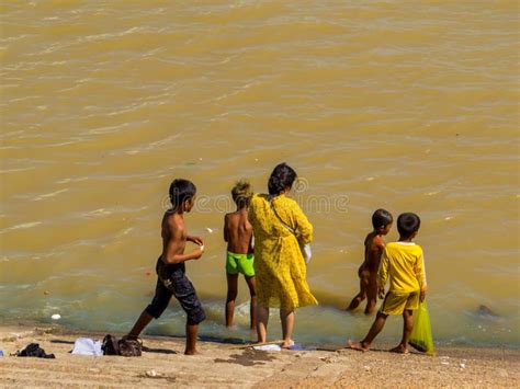 Mekong River Phnom Penh Cambodia Editorial Stock Image Image Of