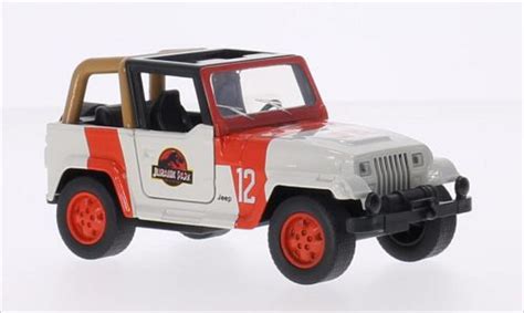 Diecast Model Cars Jeep Wrangler 143 Jada Toys Jurassic Park