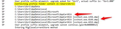 Win 10 Installation Failed 800707e7 3000d User Profile Suffix Mismatch