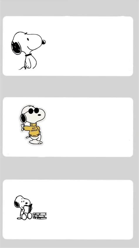 10 Etiquetas Escolares De Snoopy Para Editar E Imprimir Gratis En 2025