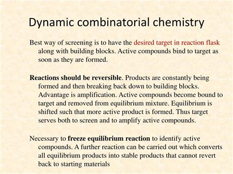 ppt combinatorial chemistry powerpoint presentation free download