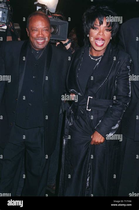 Los Angeles Ca January 13 1997 Tv Presenter Oprah Winfrey With