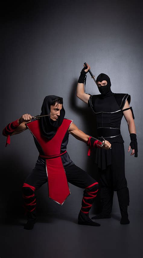 Mens Stealth Ninja Costume Mens Ninja Costume Mens Warrior Costume