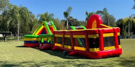 Renta De Inflable Circuito Extremo ¡contrata Tu Fecha ⭐️⭐️⭐️⭐⭐️