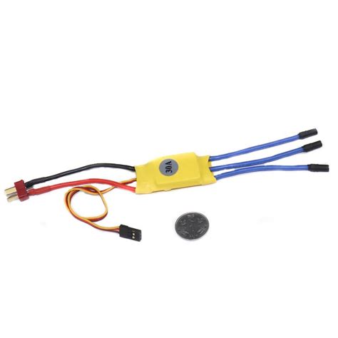 standard 30a bldc esc electronic speed controller with connector darkoct02