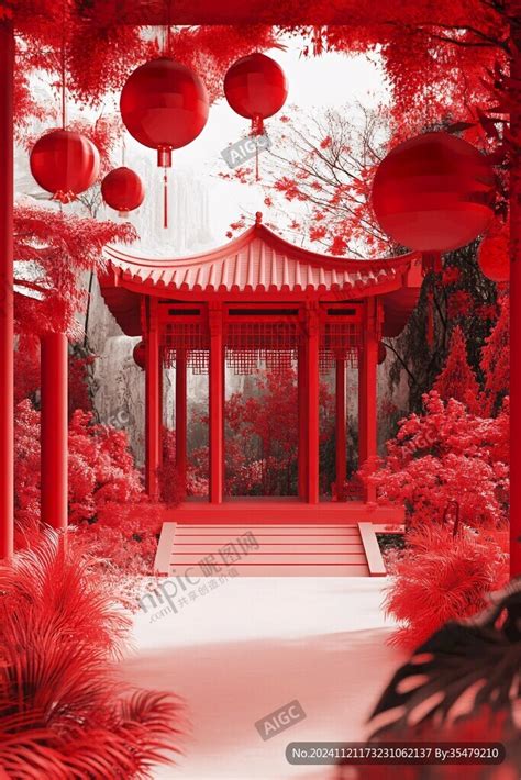 Ai创作图红亭绿树 插画凉亭 爱晚亭城市插画素材 红色六角亭 绿树红亭 爱晚亭插画 魅力红场景点背景 插画爱晚亭 亭台楼阁意境插画 竹间古亭红灯笼 红亭 光照红亭 挂满红灯笼的凉亭 意境大树红