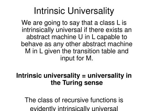 Ppt Relative Universality Powerpoint Presentation Free Download Id