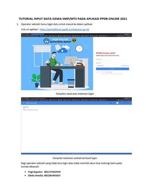 Tutorial Input Data Siswa Smp Pdf