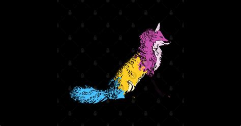 Pansexual Pride Fox Gay Sticker Teepublic