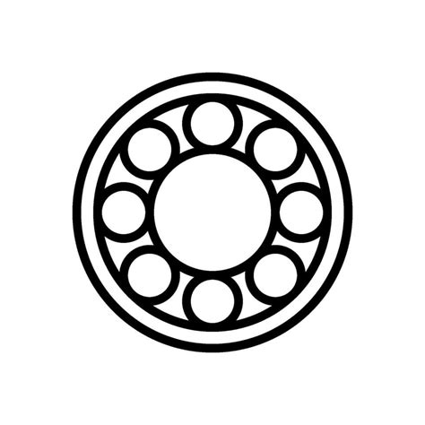 Bearing Icon Vector Design Templates Simple And Modern 25674735 Vector