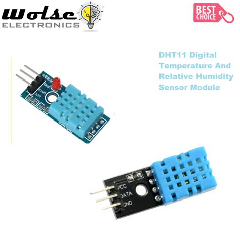 Dht11 Digital Temperature And Relative Humidity Sensor Module Darazlk