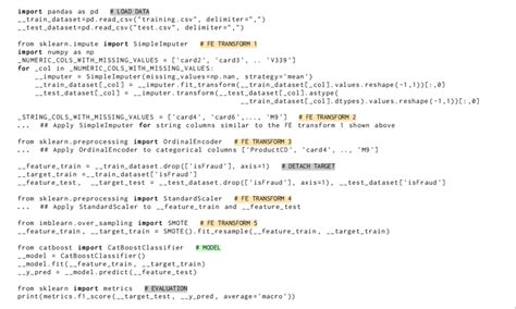 Abridged Version Of Pipeline Generated By Sapientml For The Download Scientific Diagram