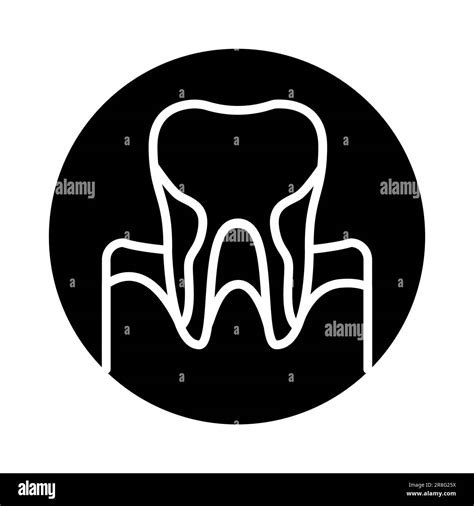 Periodontitis Color Line Icon Isolated Vector Element Outline Pictogram For Web Page Mobile