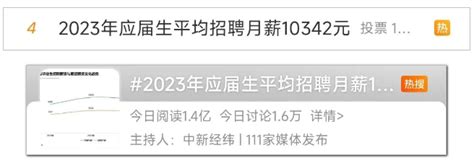 2023年应届生平均月薪10342元？！到底是谁在赚钱啊？ 知乎