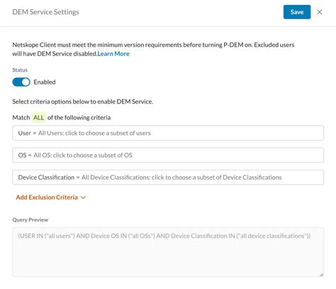 Settings Netskope Knowledge Portal