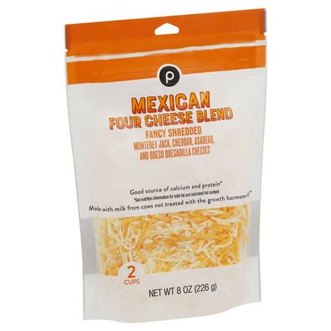 Publix Fancy Shredded Cheese Mexican Four Cheese Blend