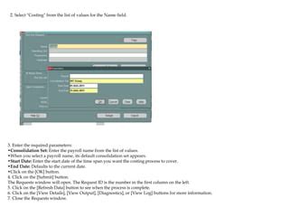 Payroll Process In Oracle Hrms PPTX