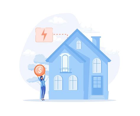 Premium Vector Sustainability Energy Efficiency In Household And Industry
