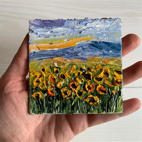 3d Oil Impasto Art Etsy