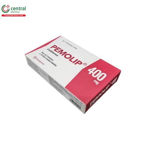 Pemolip 400mg Là Thuốc Gì Có Phải Kháng Sinh Không Liều Dùng Và Cách Dùng