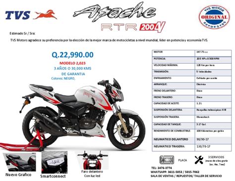 Apache 200 Pdf Vehículo De Motor Transporte Privado