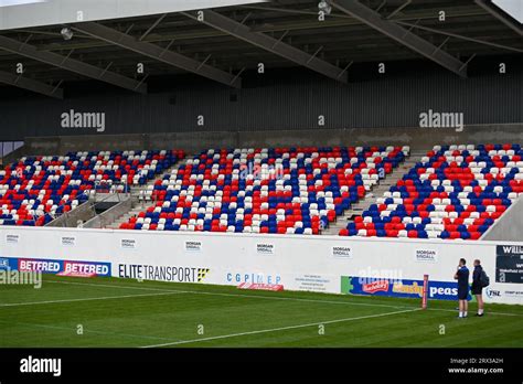 A View Of The New Stand At Wakefield Trinity Ahead Of The Betfred