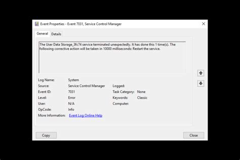 event id 7031 what is it and how to easily solve it