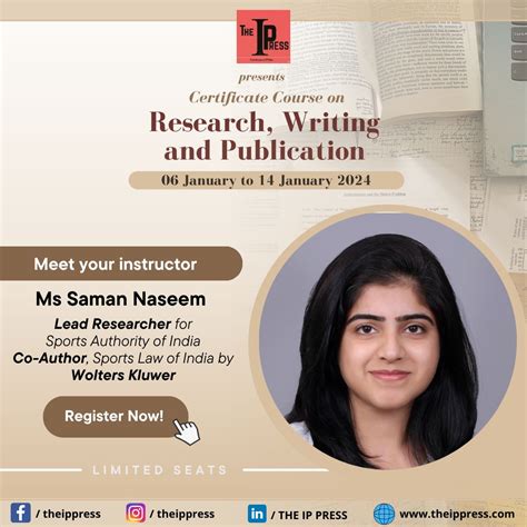 Saman Naseem On Linkedin Legal Research And Publication Course By The