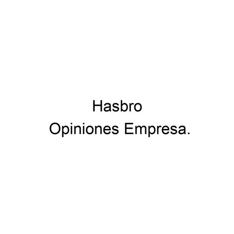 Opiniones Hasbro 976640293