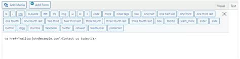 How To Link To An Email In WordPress Without Getting Spammed