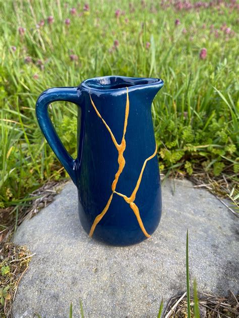 Kintsugi Flower Vase Etsy