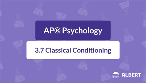 Classical Conditioning Psychology Ap® Psychology Review Albert Resources