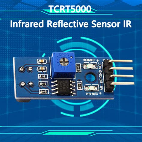 Sensor Reflectante Infrarrojo Tcrt5000 Interruptor Fotoeléctrico Ir