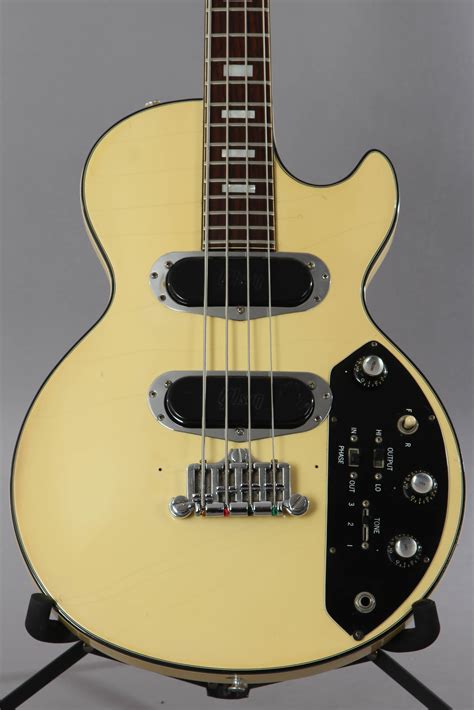 1976 Gibson Les Paul Triumph Bass Polaris White Rare Guitar Chimp