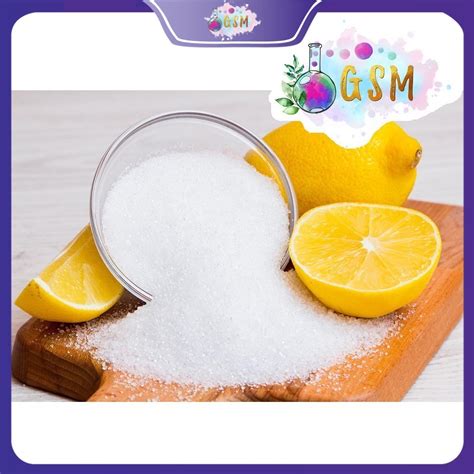 Citric Acid Anhydrous 柠檬酸 USP EP BP FCC E330 Food grade Shopee Malaysia