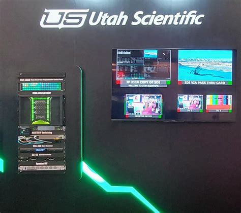 Utah Scientific Apantec To Feature Multiviewer Router Integration At