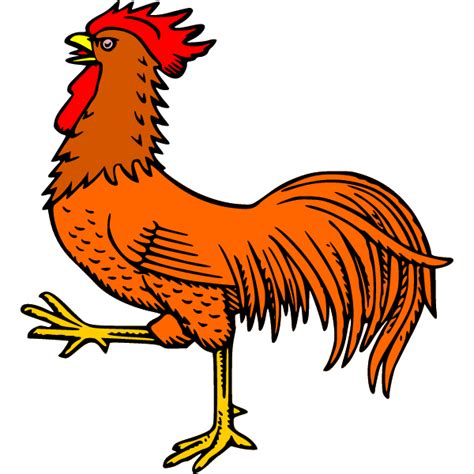 Cock 1 Free Svg