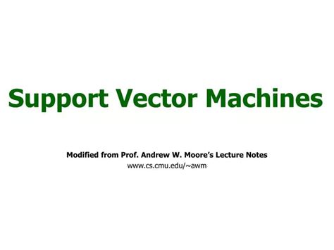 Ppt Support Vector Machines Powerpoint Presentation Free Download Id