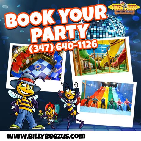 Billy 🎈 Throw The Party Everyone Will Talk About At Billy Beez 🐝