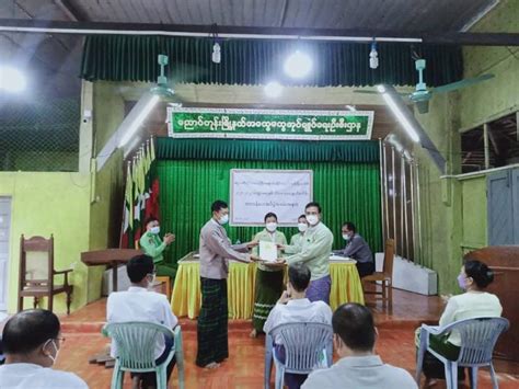 ညောင်တုန်းမြို့နယ်တွင် ၂၀၂၁ ၂၀၂၂ ဘဏ္ဍာရေးနှစ် ၆ လ ဒေသန္တရစီမံကိန်း