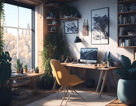 Premium Ai Image Classic Library Vibe Aienhanced Interior