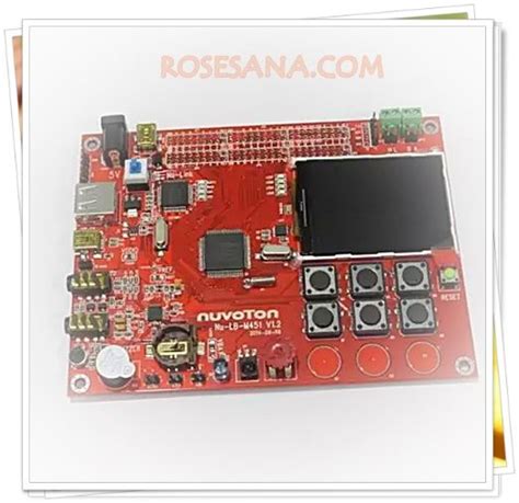 2R Hardware Electronics Nuvoton Nu LB M451V Raspberry Pi Carrier