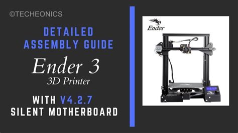 Ender V Detailed Assembly Guide With V Silent Motherboard