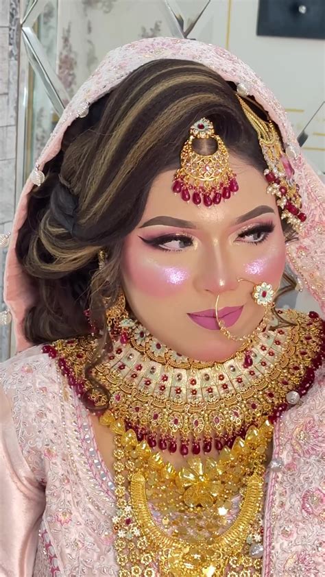 Premium Air Brush Reception Bridal Makeover 1000000000 Raw Video 😎😎😎😎