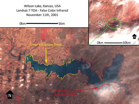 Initial Contaminated Boundaries Red And Final Observable Boundaries