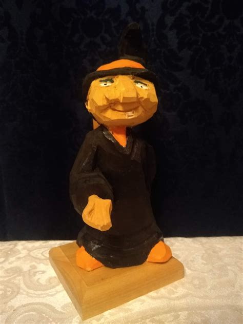 Snaggletooth Witch Scandinavian Carving Etsy Denmark
